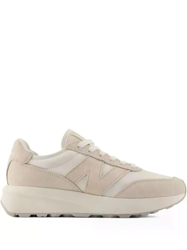 NEW BALANCE 370 Suede Panelled Sneakers