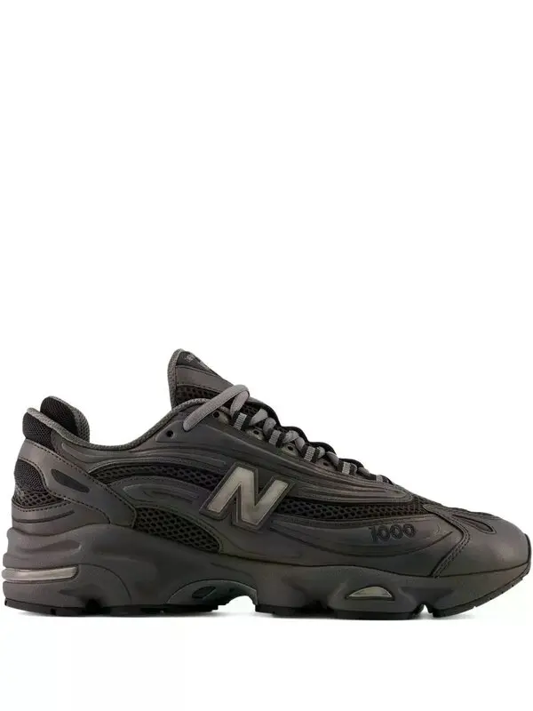 NEW BALANCE 1000 Mesh Overlay Sneakers - Black
