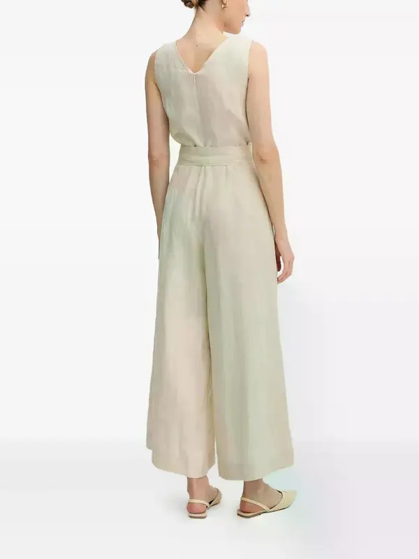 BENETTON Sleeveless Jumpsuit With Tie Waist