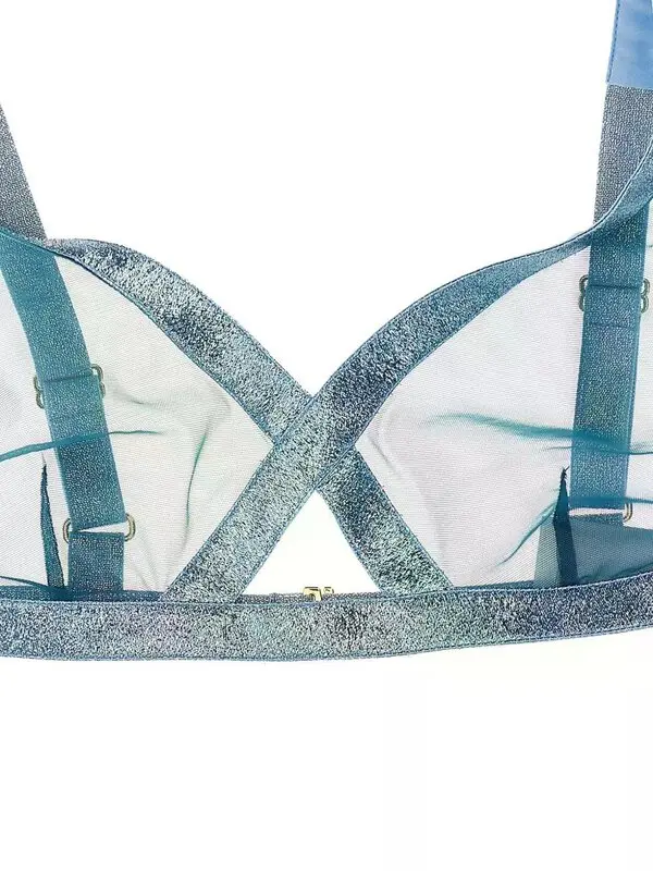 TOM FORD Iridescent-effect Bra