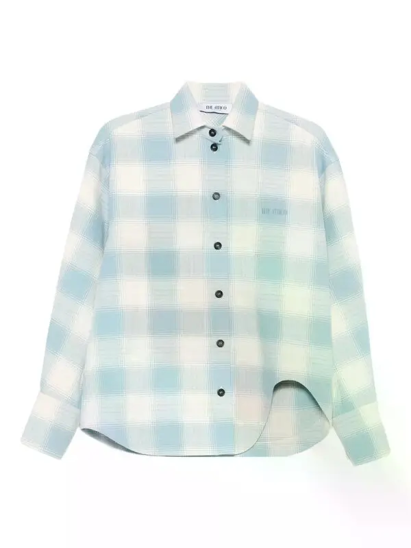 Attico Eliza Checked Shirt