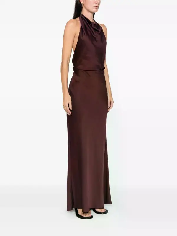 Simkhai Reannon Maxi Dress - Brown
