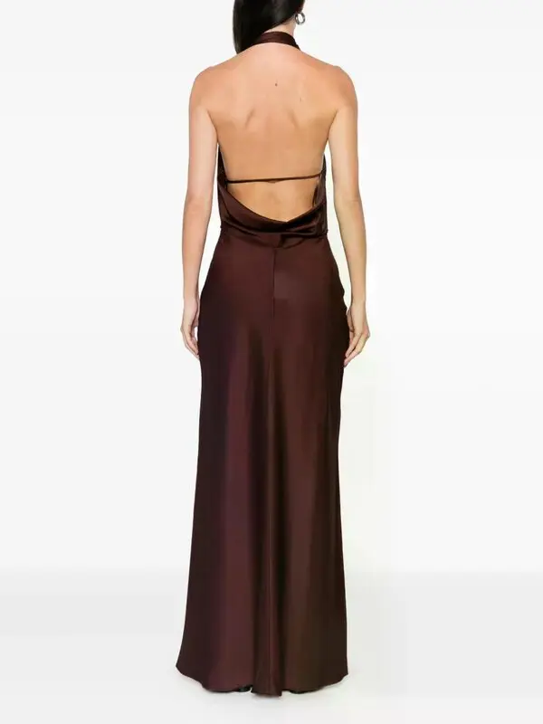 Simkhai Reannon Maxi Dress - Brown