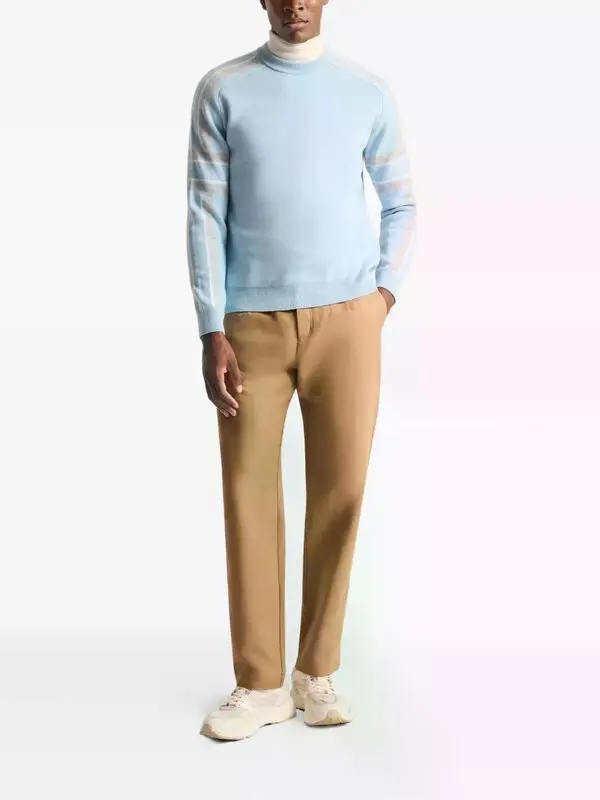 Fusalp Spectavia Contrast-stripe Jacquard Sweater