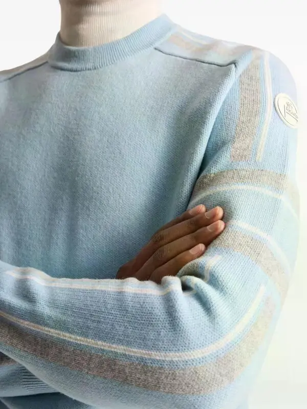 Fusalp Spectavia Contrast-stripe Jacquard Sweater