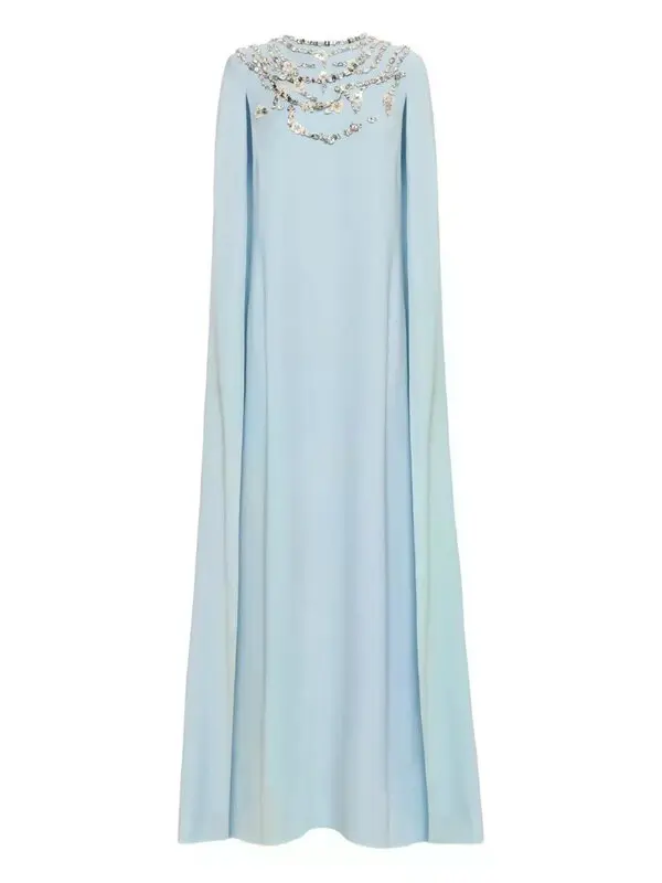 Oscar De La Renta Crystal-embellished Gown