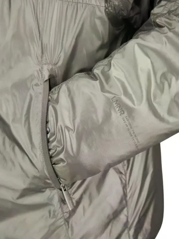 Herno Hooded Metallic Jacket - Silver