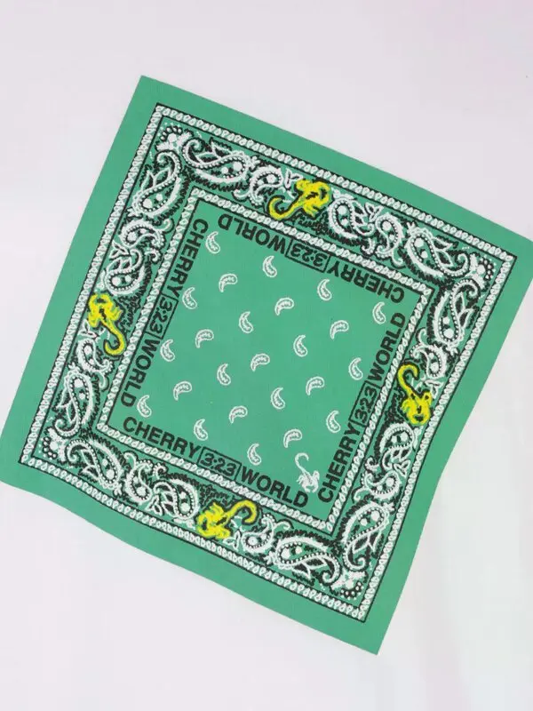 CHERRY WORLD Bandana Graphic-print T-shirt