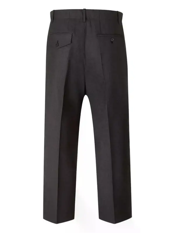 SETCHU Pocket Belt-loop Trousers