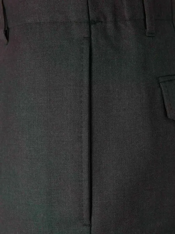 SETCHU Pocket Belt-loop Trousers