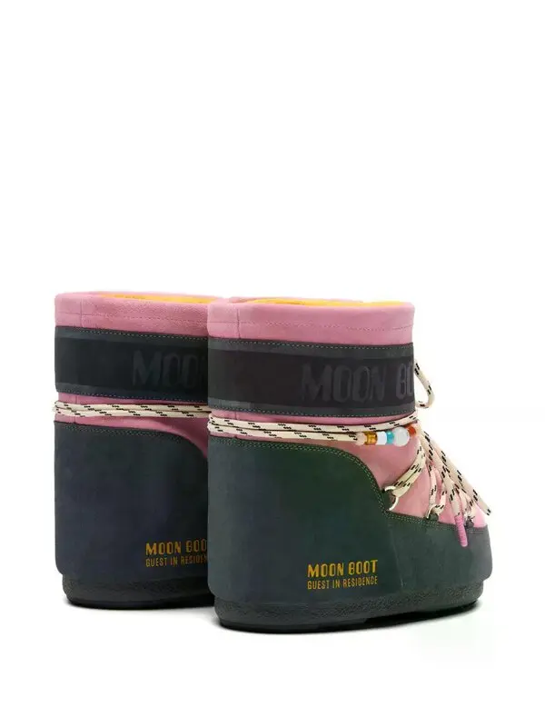 Moon Boot X Guest In Residence Logo-detail Boots - Grey