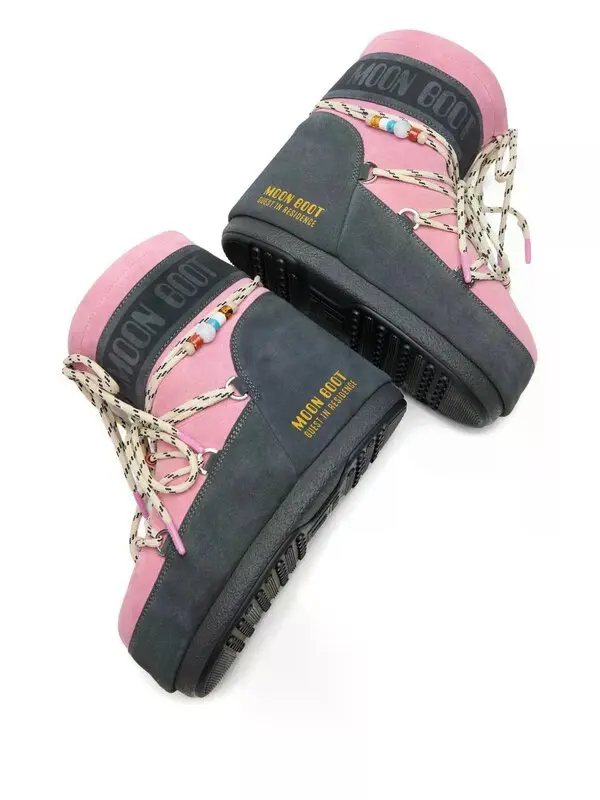 Moon Boot X Guest In Residence Logo-detail Boots - Grey