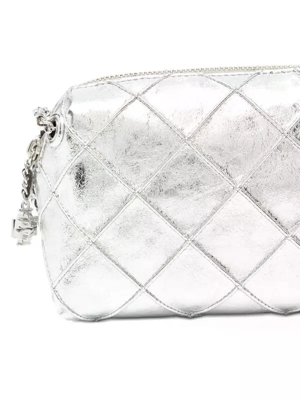 Tory Burch Fleming Crossbody Bag - Silver