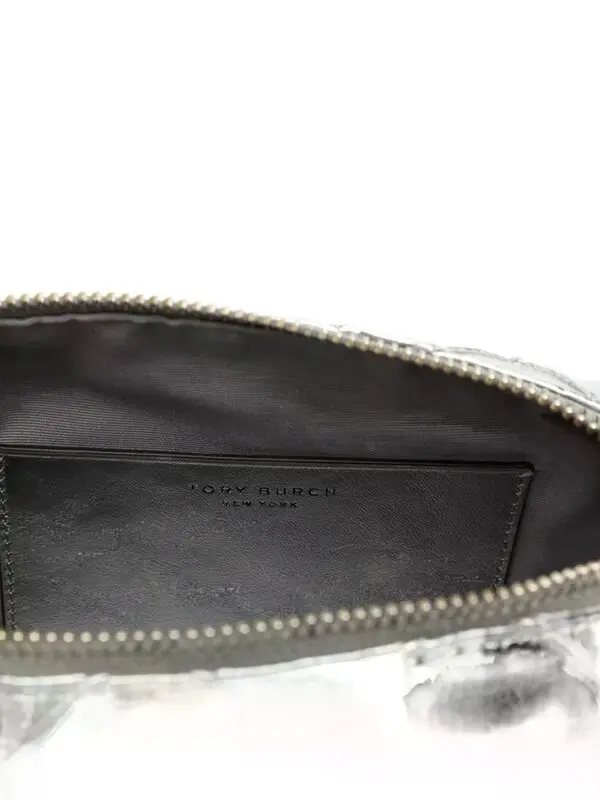 Tory Burch Fleming Crossbody Bag - Silver