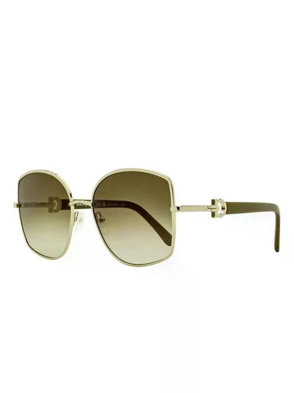 FERRAGAMO Gancini Butterfly-frame Sunglasses