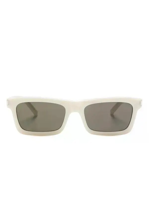 Saint Laurent Betty Square-frame Sunglasses - Neutrals