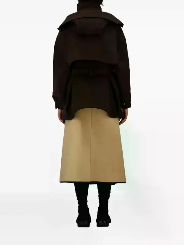 Herno Belted Hooded Jacket