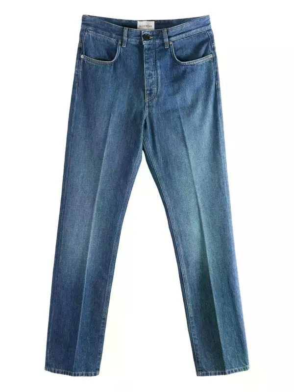 Givenchy Cotton Trousers With Rear Logo Patch