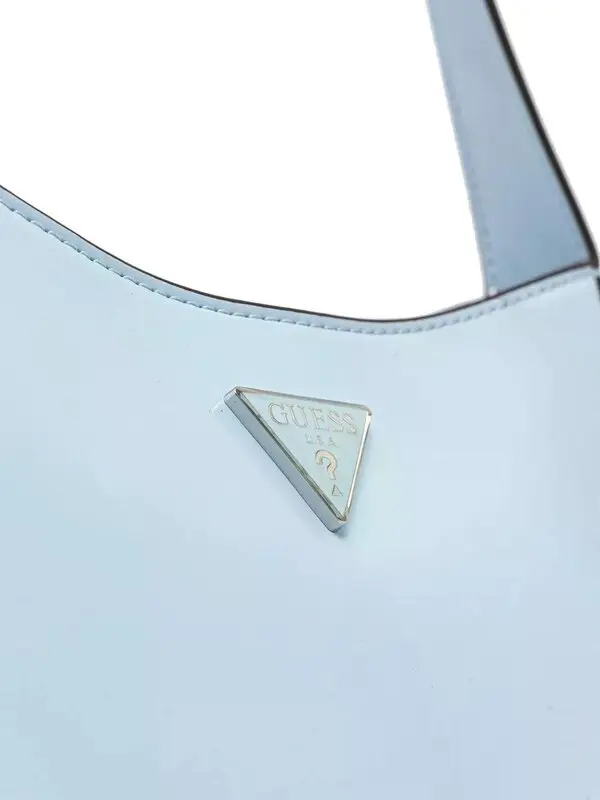 Guess Arnela Triangle-logo Tote Bag - Blue