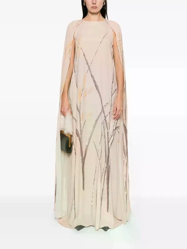 Bernadette Minnie Embroidered Maxi Dress