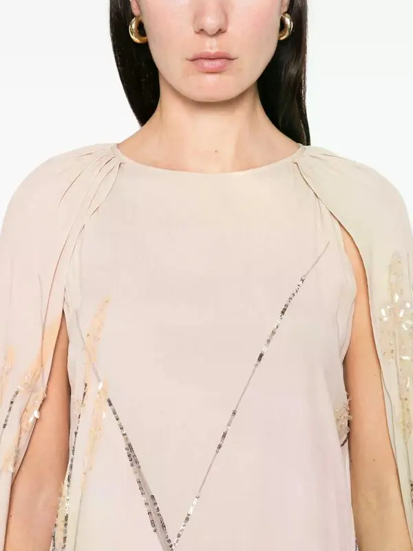 Bernadette Minnie Embroidered Maxi Dress