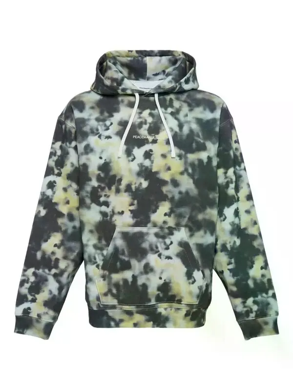 OAMC Camo-printed Hoodie - Grey