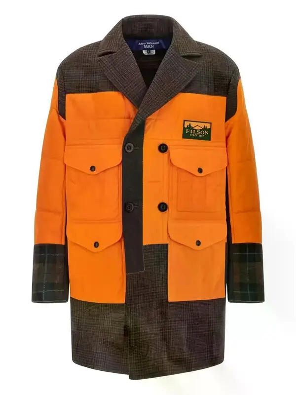 Junya Watanabe X Filson Patchwork Pocket Coat - Orange