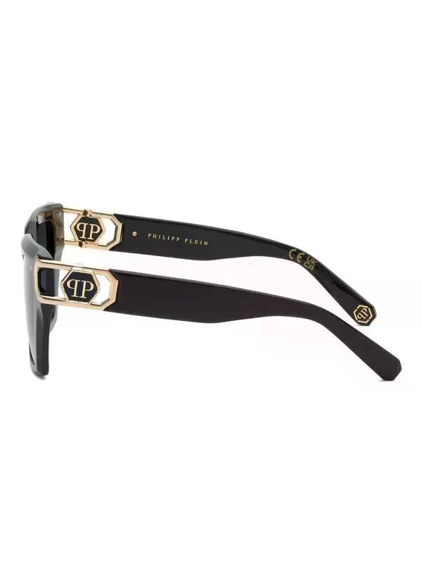 Philipp Plein Logo-plaque Sunglasses