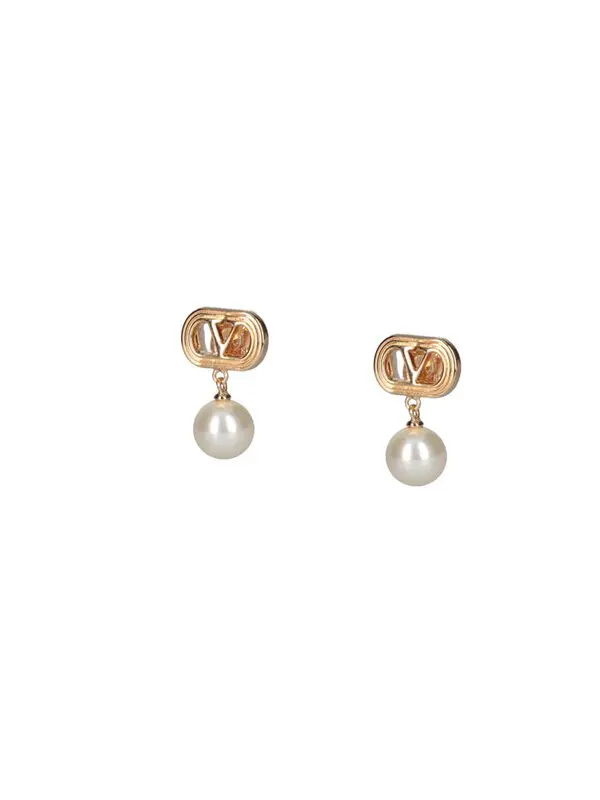 Valentino Garavani Ovalette Earrings - Gold
