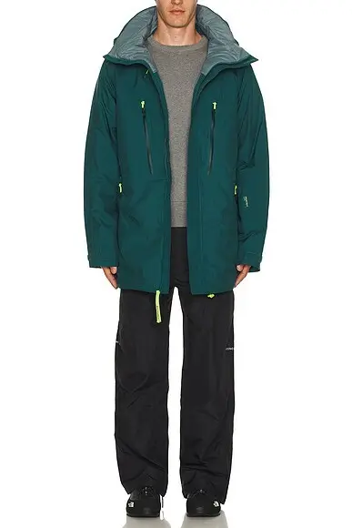 WHITESPACE Recycled Polyester Ripstop Parka Jacket - Atlantic Deep