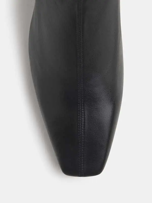 REFORMATION Remy Stretch Knee Boots - Black