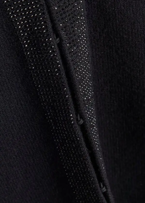 Tory Burch Embellished Wool-blend Cardigan