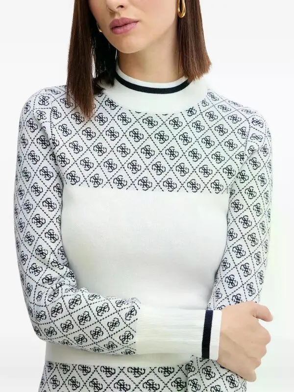 Guess Logo-patterned Sweater