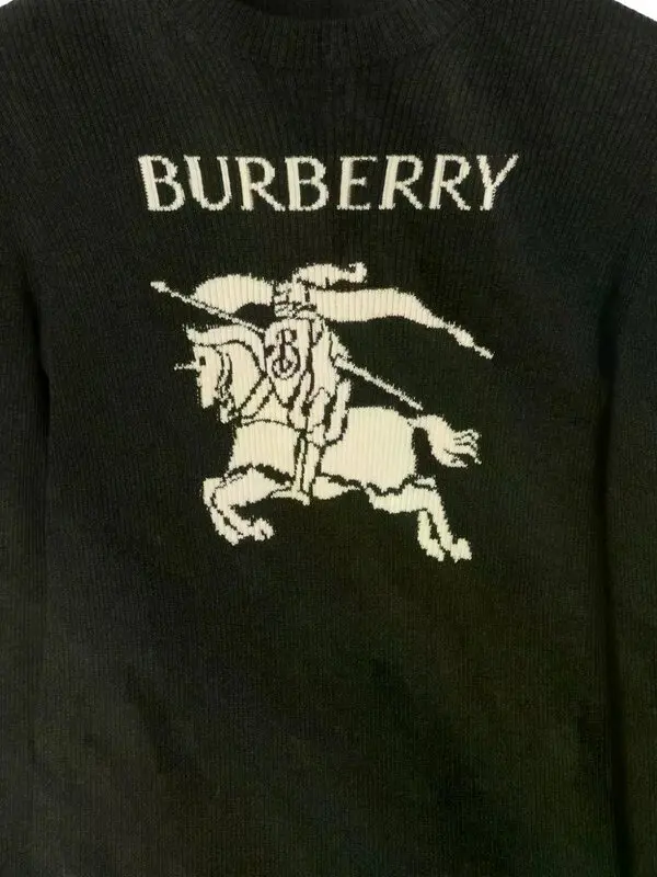 Burberry Long Sleeve Crew-neck Sweater