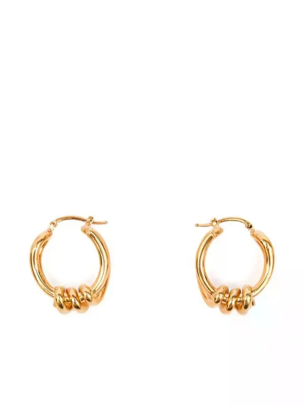 MAISON MARGIELA Knot Hoop Earrings