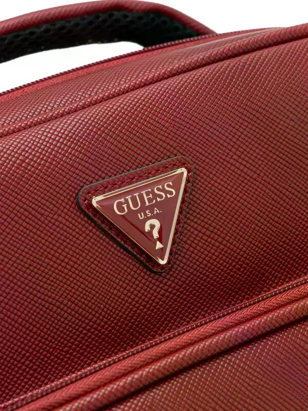 Guess Logo Plaque Backpack