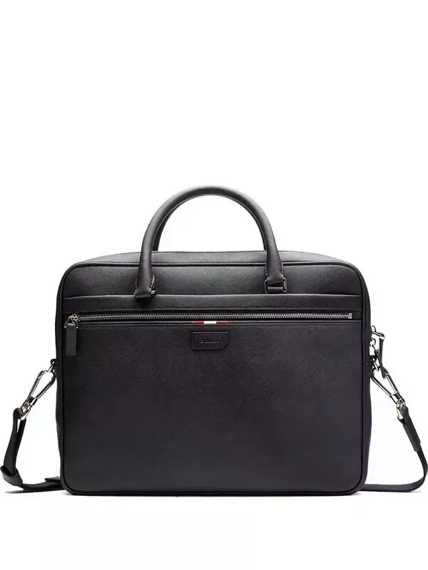 Bally Leather Briefcase - Black