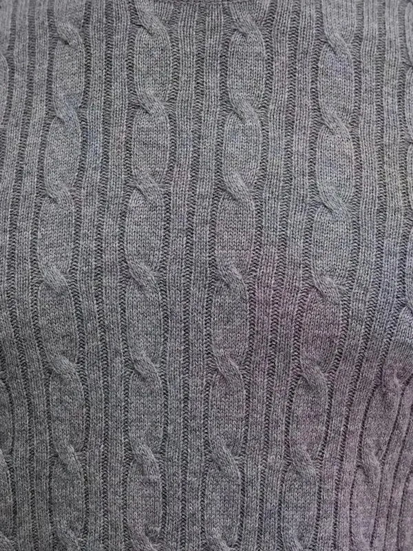 BOSS Cable Knit Crew-neck Sweater