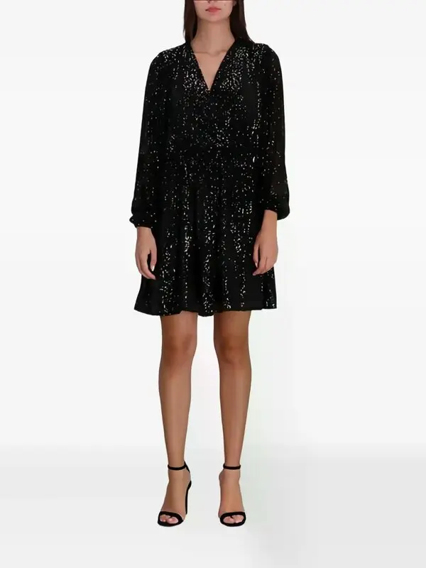BOSS Sequin-embellished Mini Dress