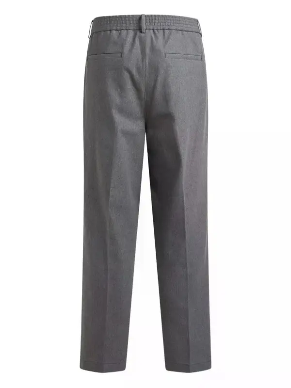 Etro Button Pleated Wool Trousers
