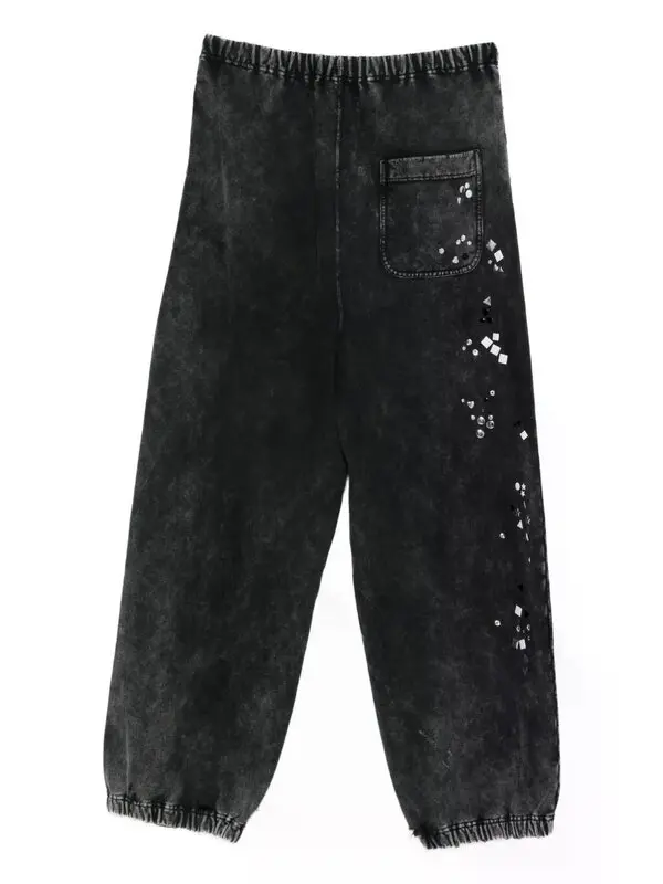 Mihara Yasuhiro Embellished Drawstring Track Pants