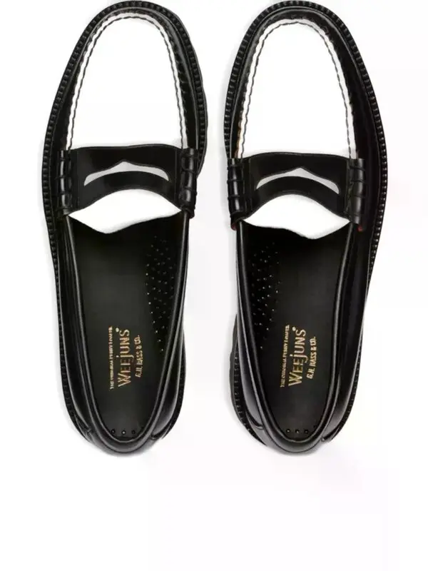 G.H.BASS Weejuns Leather Penny Loafers - Black