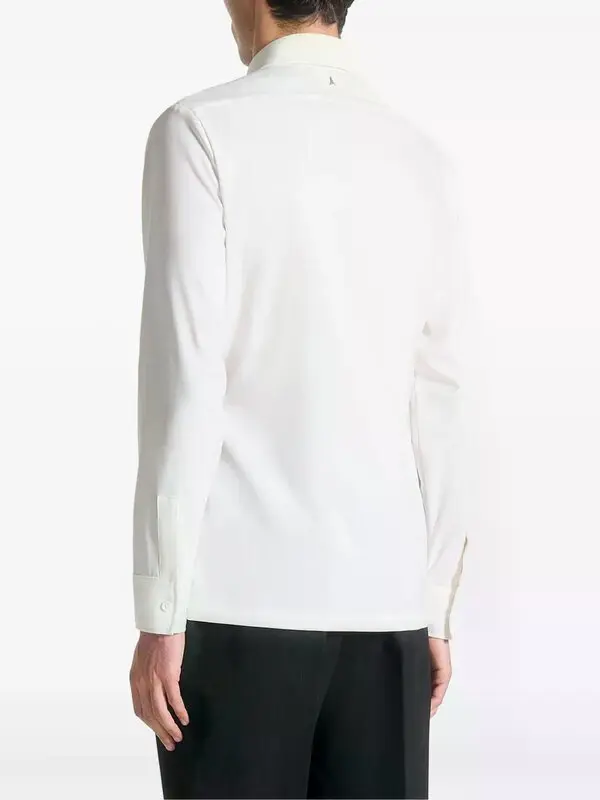 Manière De Voir Tom Slim-fit Tailored Stretch Shirt