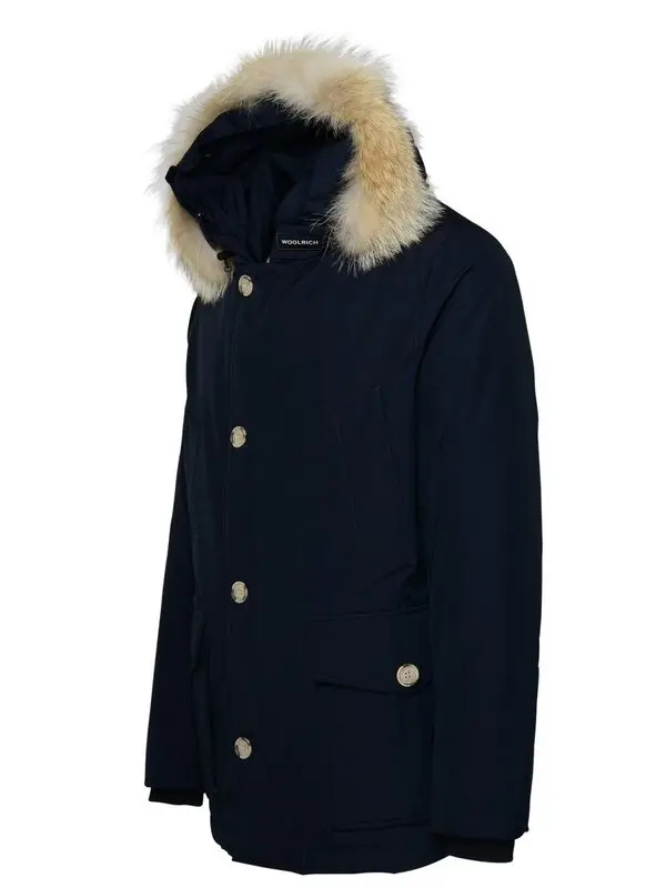 Woolrich Artic Anorak Cotton-blend Parka - Blue