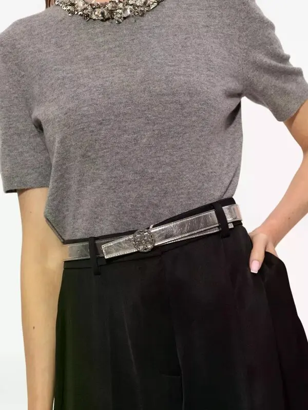 Tory Burch Double T Buckle Belt