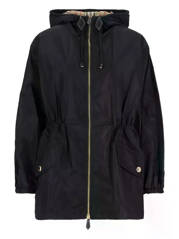 Burberry Hooded Drawstring Coat