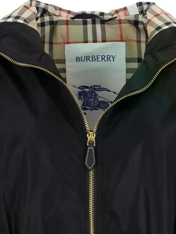 Burberry Hooded Drawstring Coat