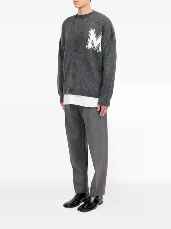 MAISON MARGIELA V-neck Cardigan - Grey