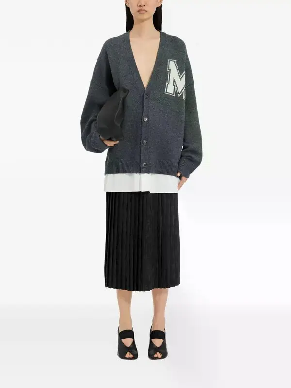 MAISON MARGIELA V-neck Cardigan - Grey