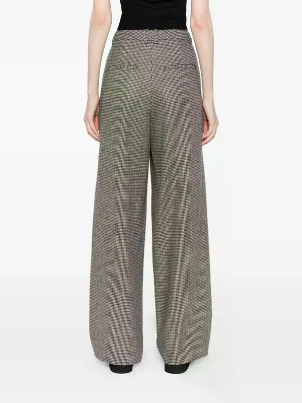 Vince Houndstooth-print Trousers